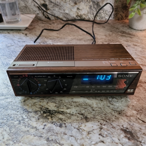 Sony | Portable Audio & Video | Vintage Sony Simulated Wood Dream ...